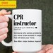 Funny CPR Instructor Gift Mug for Women and Men, for Birthday ...