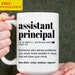 Funny Assistant Principal Gift Mug L for Women and Men L Appreciation ...
