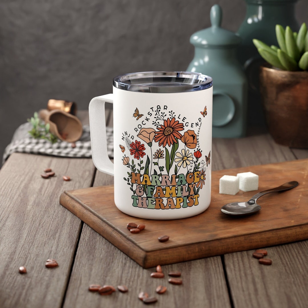 Licensed Marriage and Family Therapist Travel Mug Personalized LMFT ...