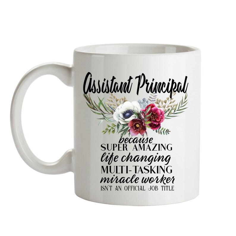 Personalized Assistant Principal Gift for Women L Thank You - Etsy