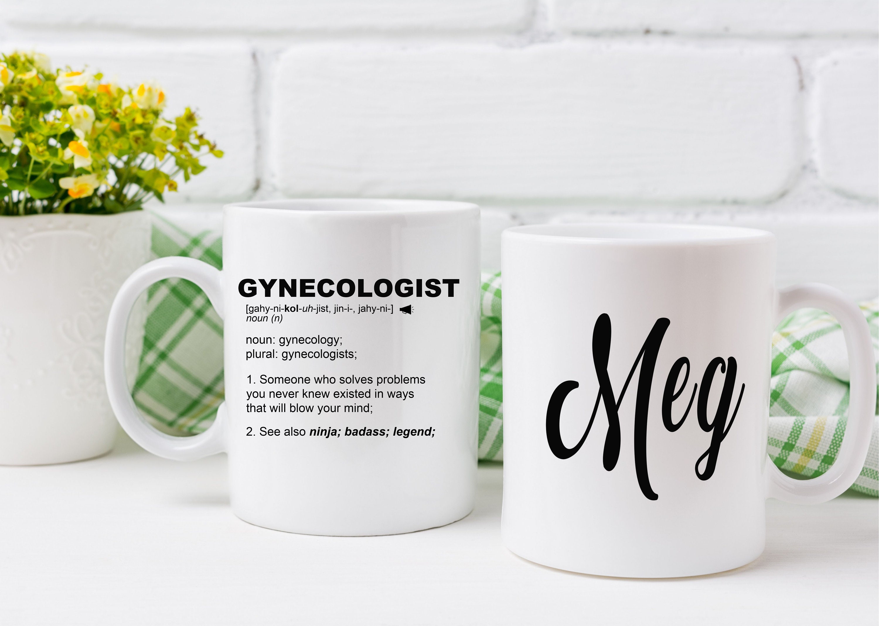 Gynecologist Gift Gynecologist Mug Doctor Graduate Gift - Etsy