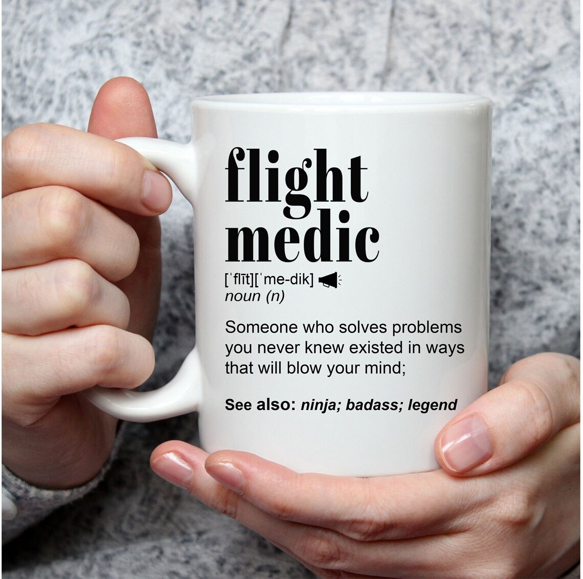 Personalized FLIGHT MEDIC For Birthday Christmas | Etsy