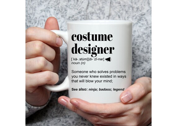 Funny Costume Designer Gift Mug L Personalized Coffee Cup for | Etsy