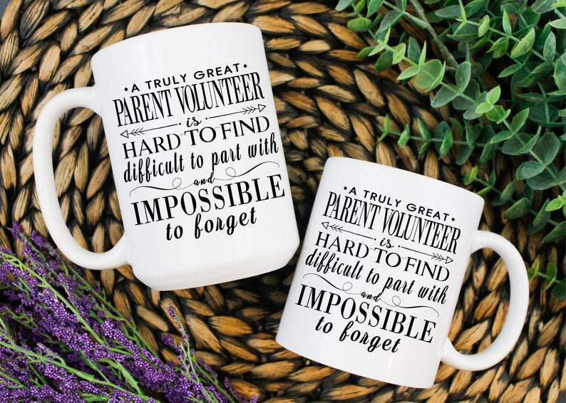 Parent Volunteer Appreciation Gift Mug L PTA Gifts L Classroom - Etsy
