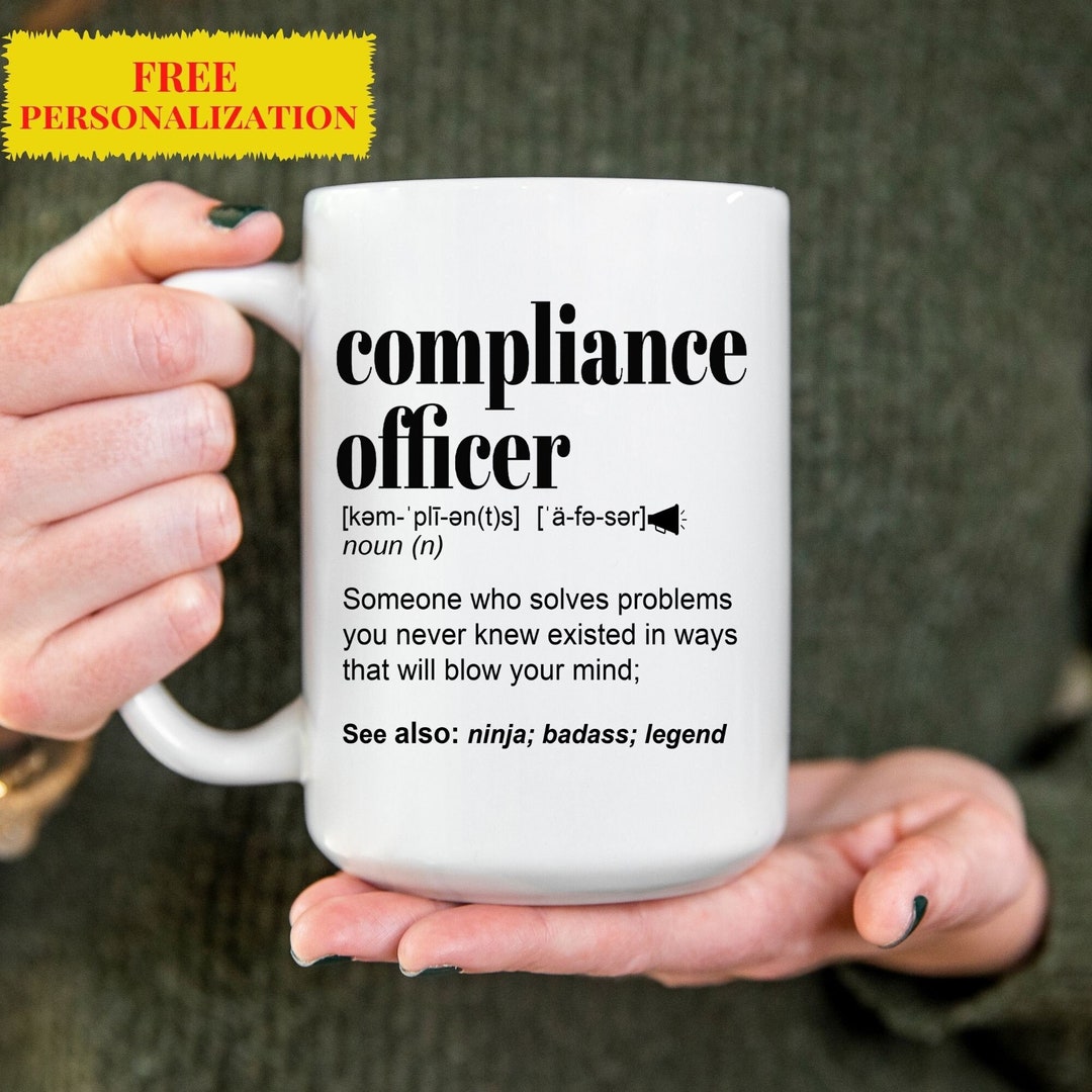Funny COMPLIANCE OFFICER Gift Mug L for Women and Men L - Etsy