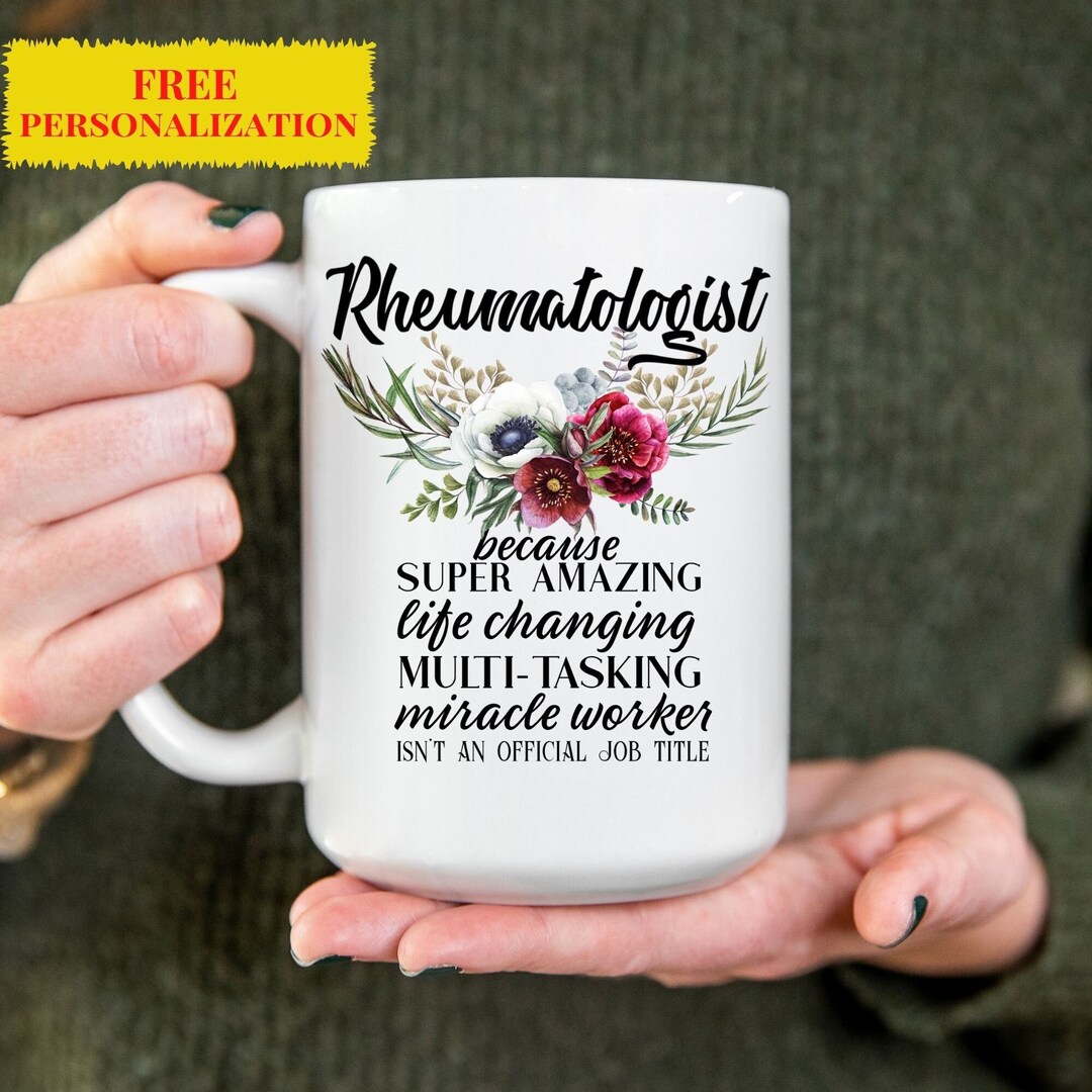 Personalized Rheumatologist Gift for Women L Graduation, Thank You ...