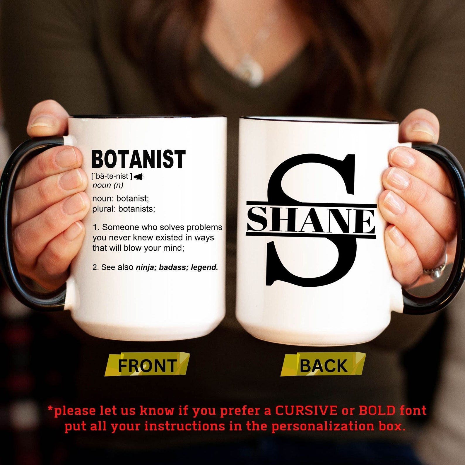 Funny Botanist Gift Mug for Women and Men for Birthday - Etsy