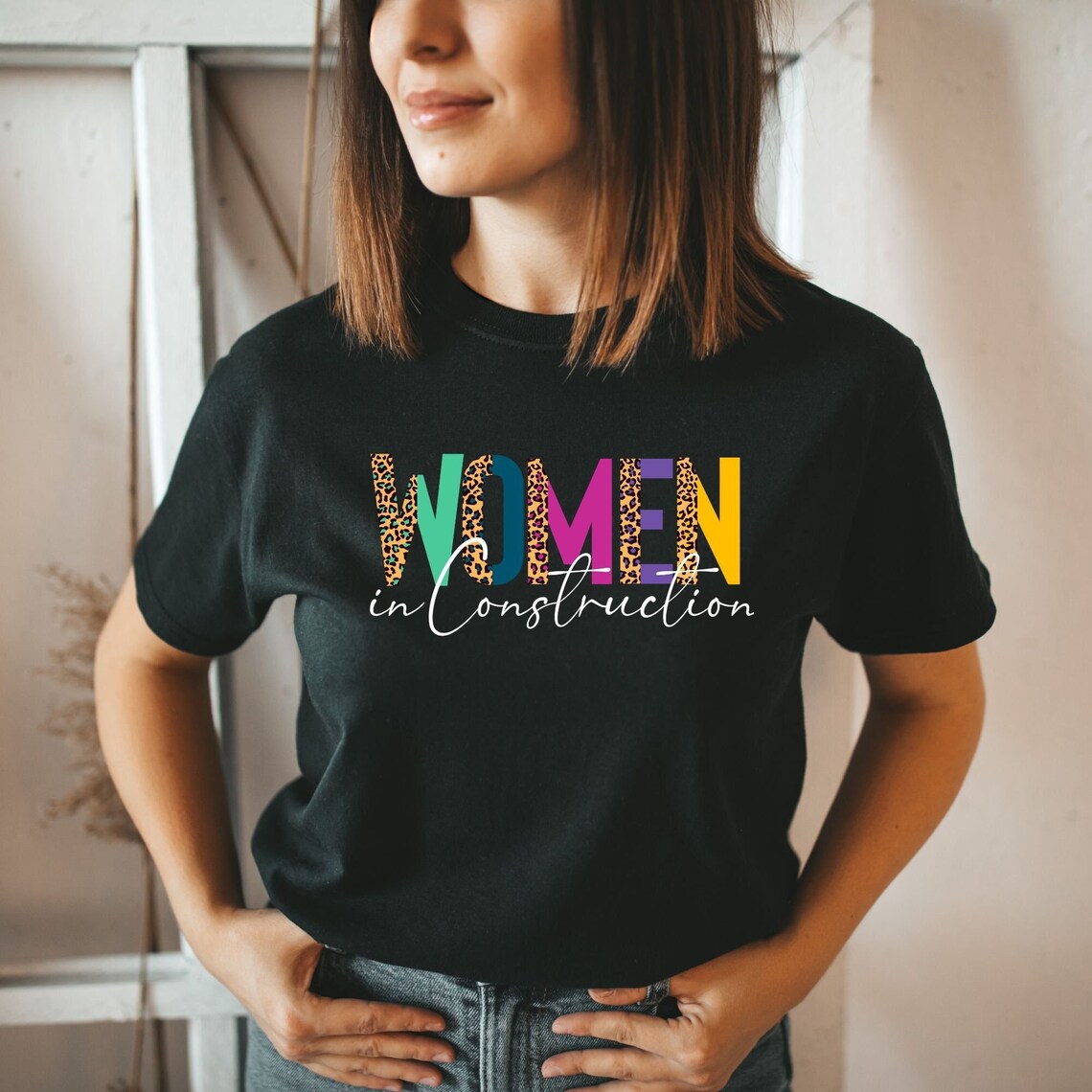 Women in Construction T-shirt L Women in Trades Sweatshirt L Feminist ...