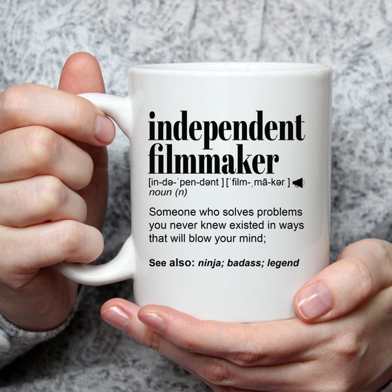 Funny INDEPENDENT FILMMAKER Gift Mug for Men and Women L for - Etsy