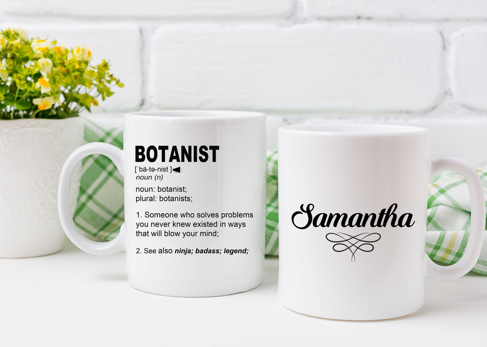 Funny Botanist Gift Mug for Women and Men for Birthday | Etsy