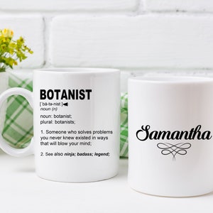 Funny Botanist Gift Mug for Women and Men for Birthday | Etsy