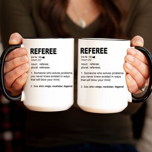 Referee Gift Mug for Men and Women, for Birthday, Appreciation, Thank ...