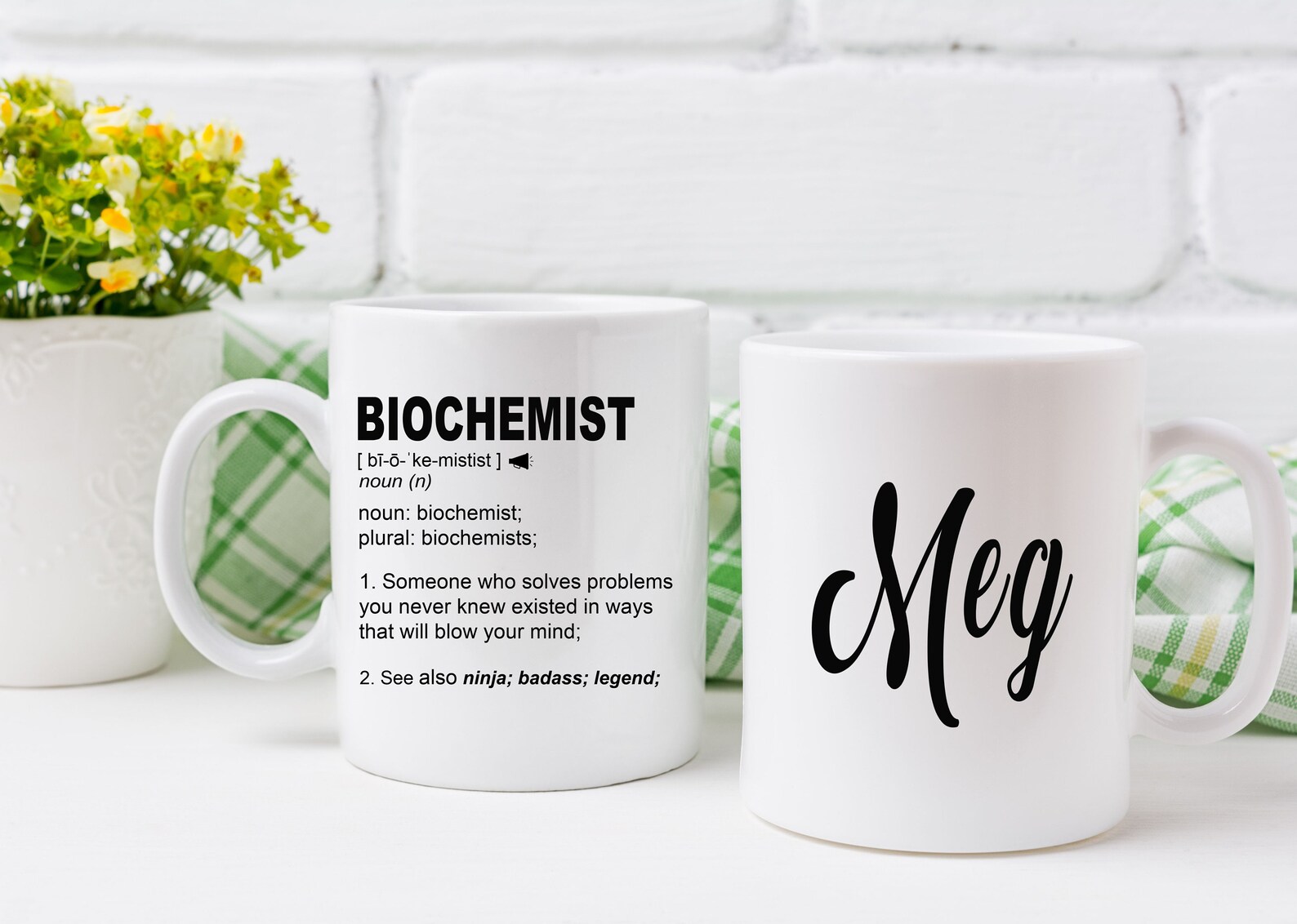Biochemist Biochemistry Gift Mug For Women and Men For | Etsy