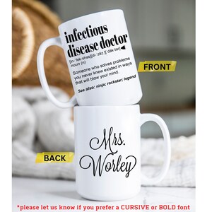 Personalized INFECTIOUS DISEASE DOCTOR for Birthday, Christmas ...