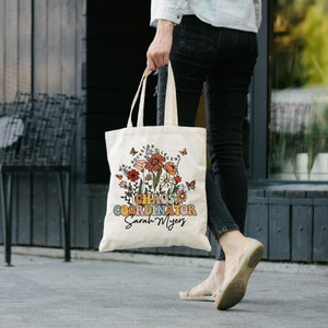 Administrative Professionals Day Gift Custom Canvas Tote Bag ...