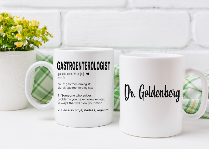 GI Doctor Mugs Gastroenterologist Gift Idea Gastroenterology | Etsy
