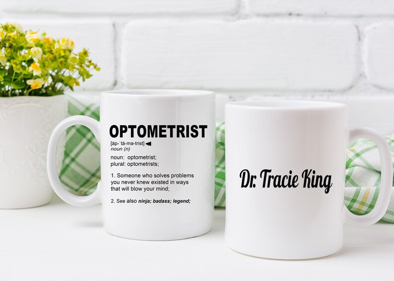 Funny Optometrist Gift Mug Ophthalmologist Optometry | Etsy
