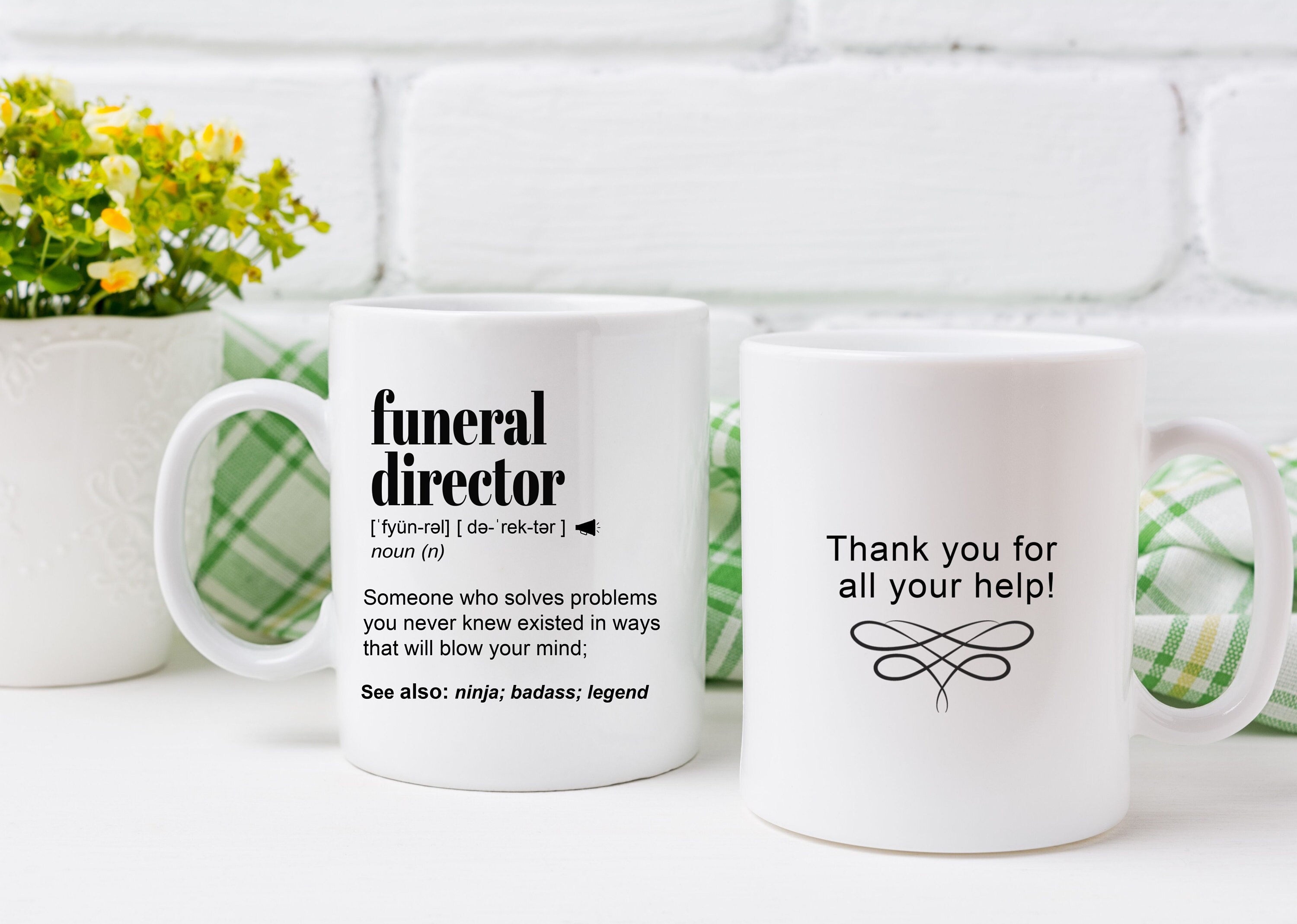 FUNERAL DIRECTOR Gift Mug for Men and Women For Birthday | Etsy