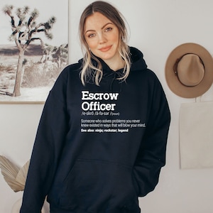 Definition Shirt - Funny Escrow Officer T Shirt L Funny Loan Officer ...
