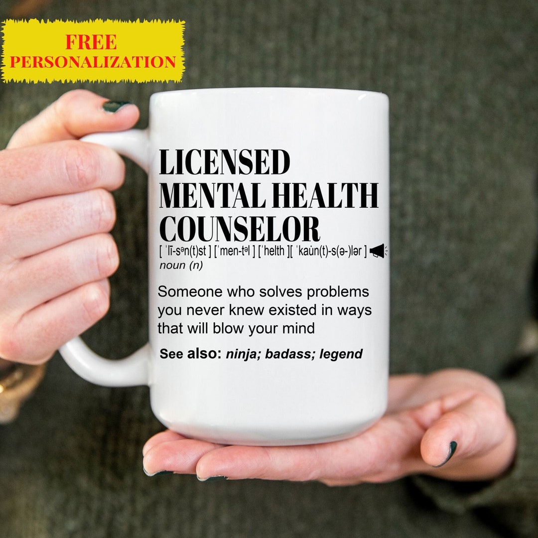 Counselor Gift Licensed Mental Health Counselor Health Counselor ...