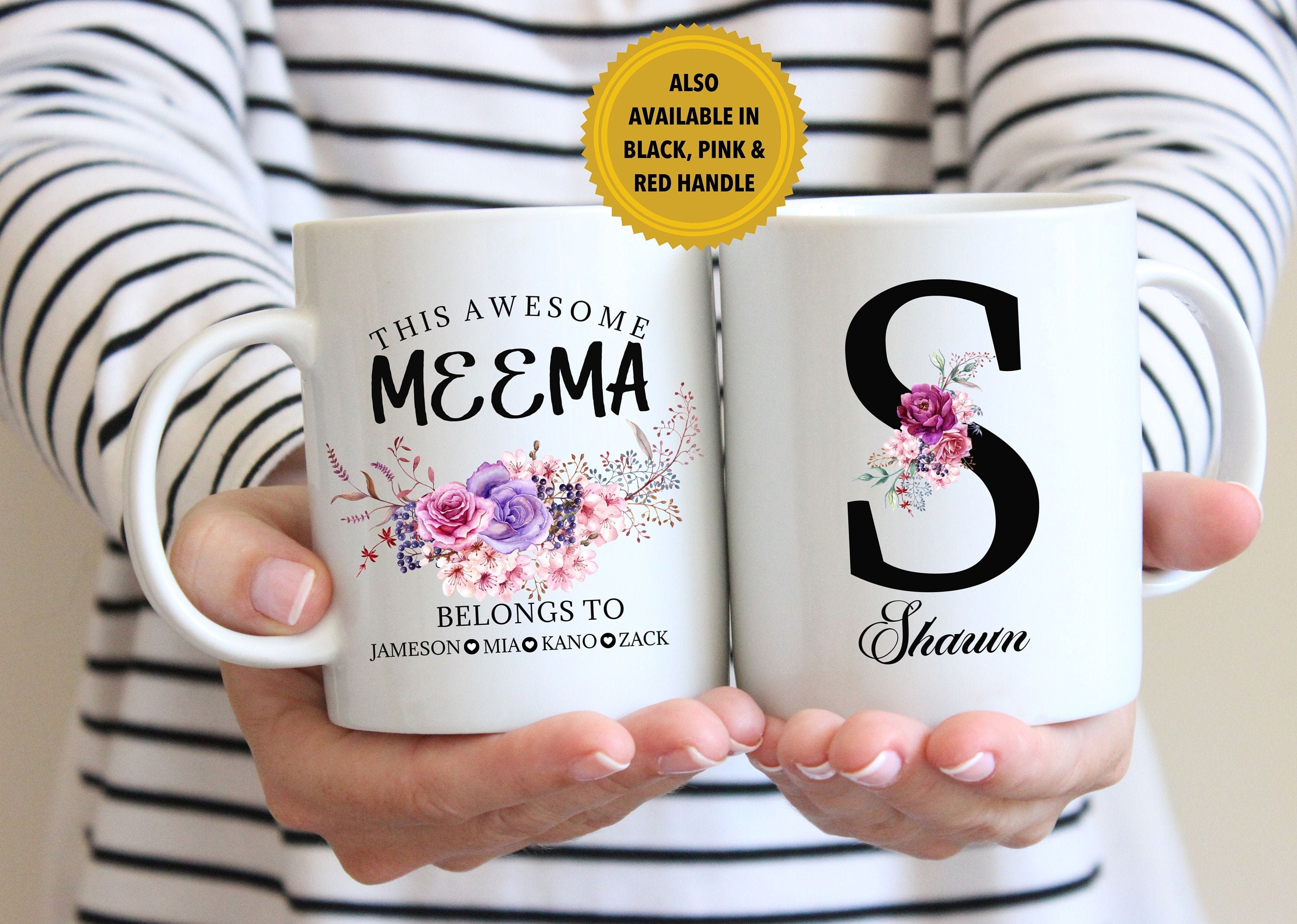 MEEMA Gift Mug Idea L This Awesome MEEMA Belongs to L From | Etsy