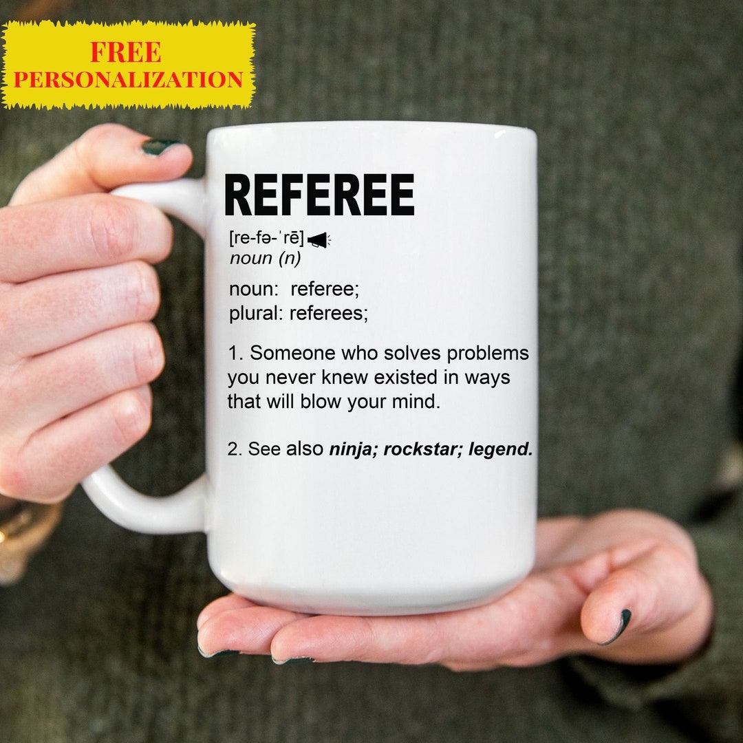 Referee Gift Mug for Men and Women, for Birthday, Appreciation, Thank ...