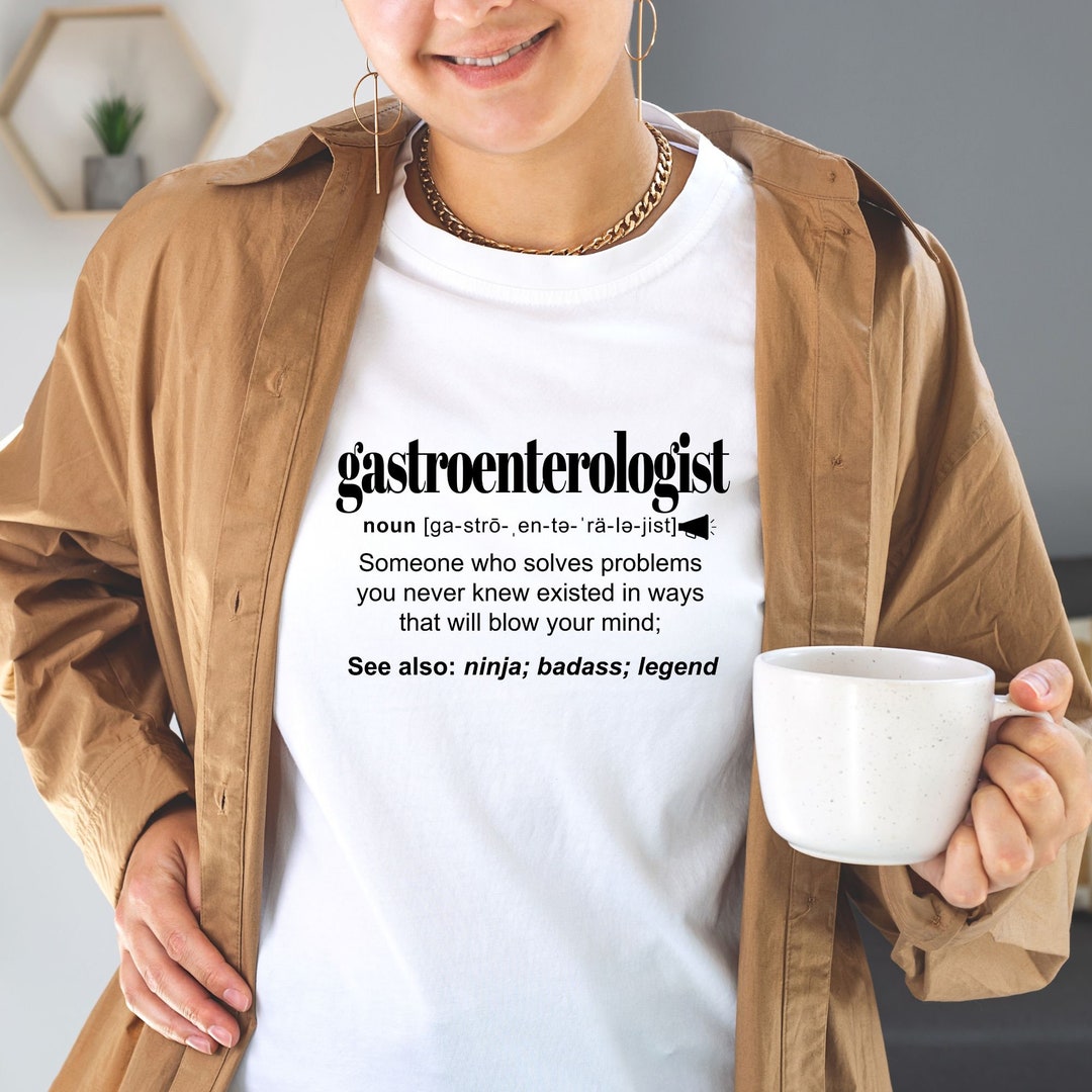 Gastroenterologist T-shirt L GI Doctor L BELLA CANVAS 3001 Unisex ...