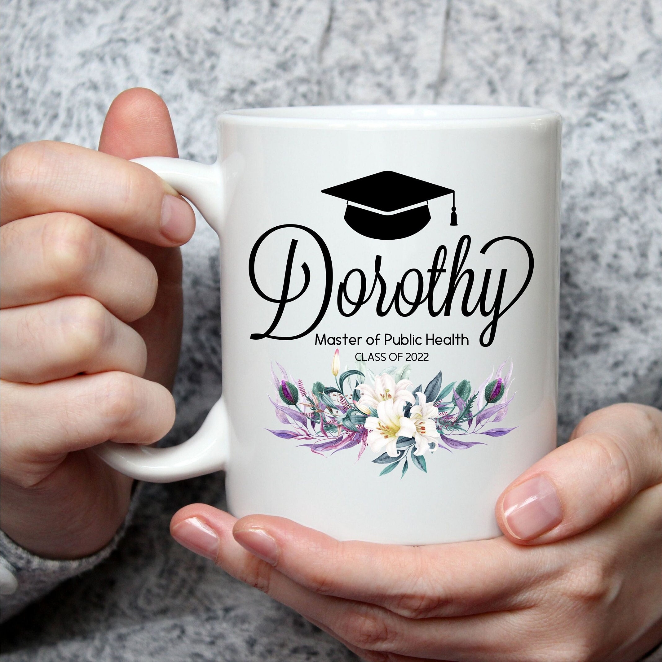 MPH MSPH Gift Mug for Women L Master of Public Health L | Etsy