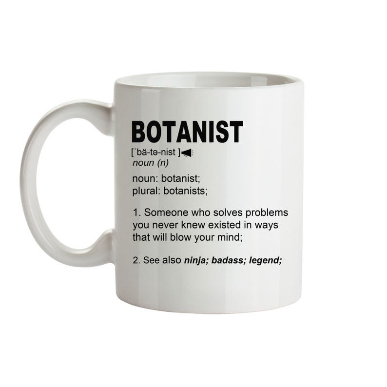 Funny Botanist Gift Mug for Women and Men for Birthday | Etsy