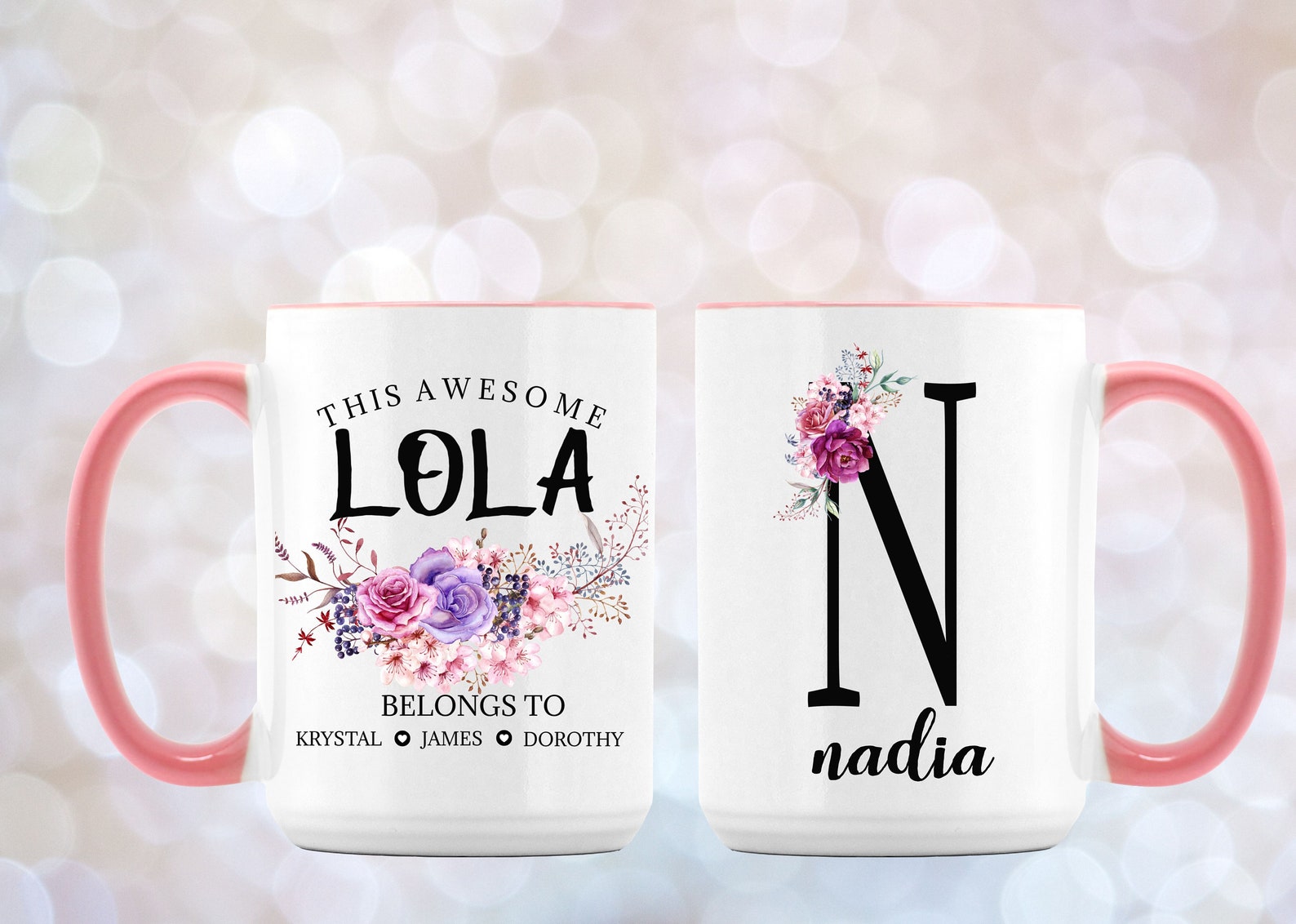 Lola Gift Mug Idea L This Awesome LOLA Belongs to L From Grandchild L ...