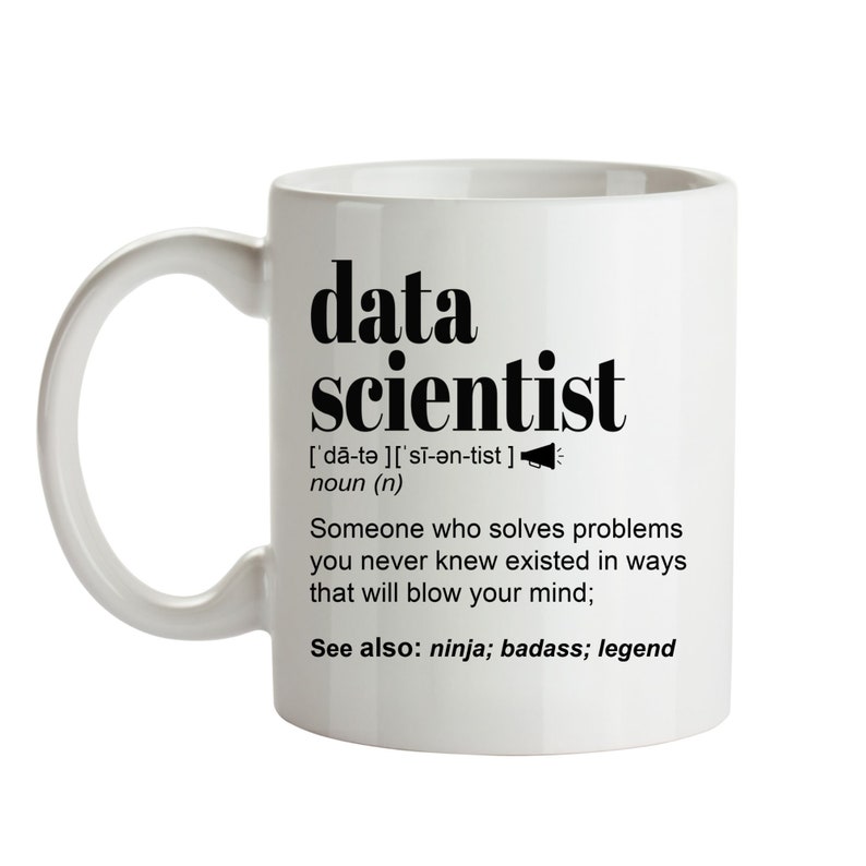 Funny DATA SCIENTIST Gift Mug for Men and Women l For | Etsy