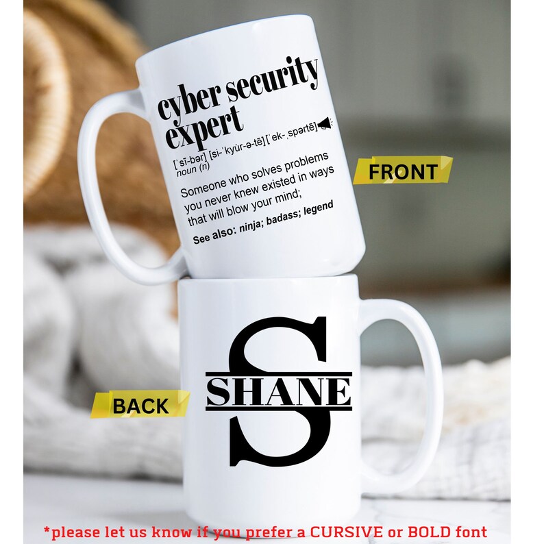 Gifts for Cyber Security Expert Professionals L for Birthday - Etsy