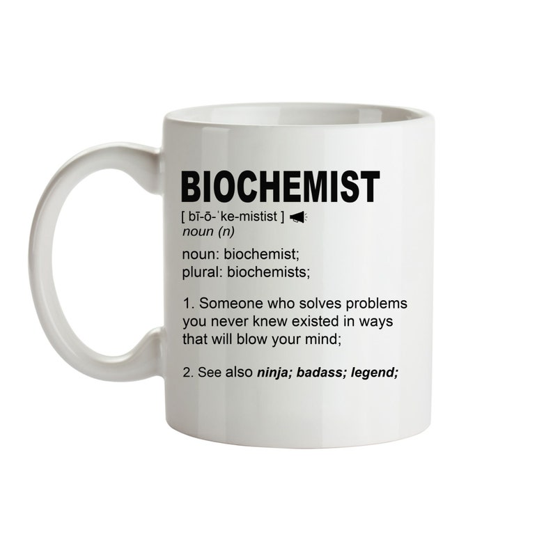 Biochemist Biochemistry Gift Mug For Women and Men For | Etsy