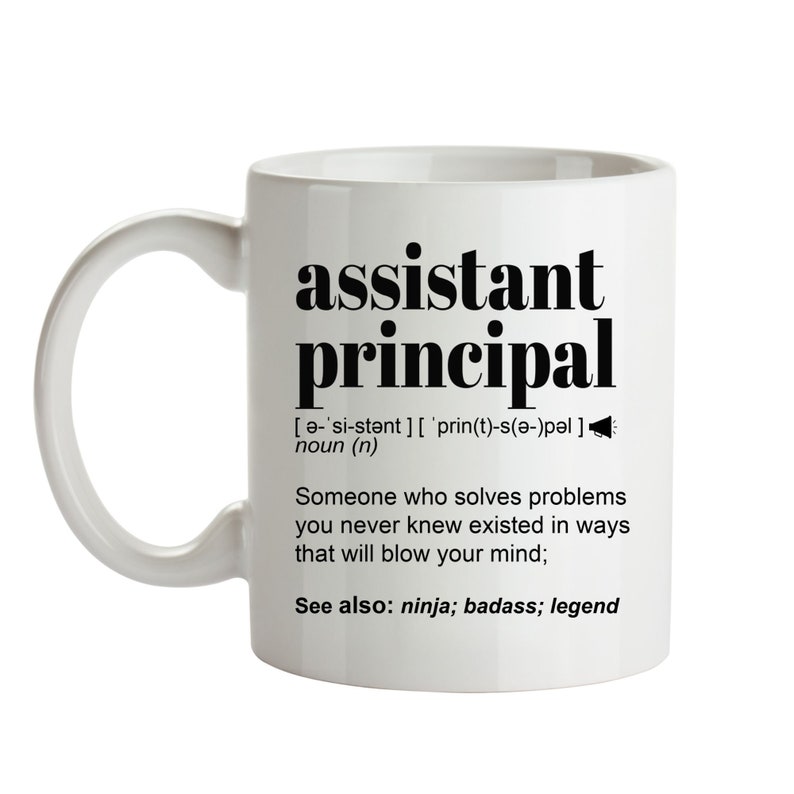 Funny Assistant Principal Gift Mug L for Women and Men L | Etsy