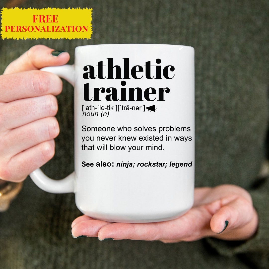 ATHLETIC TRAINER Gift Mug for Men and Women L for Birthday ...