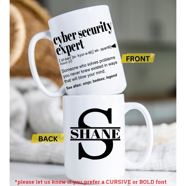 Gifts for Cyber Security Expert Professionals L for Birthday - Etsy UK