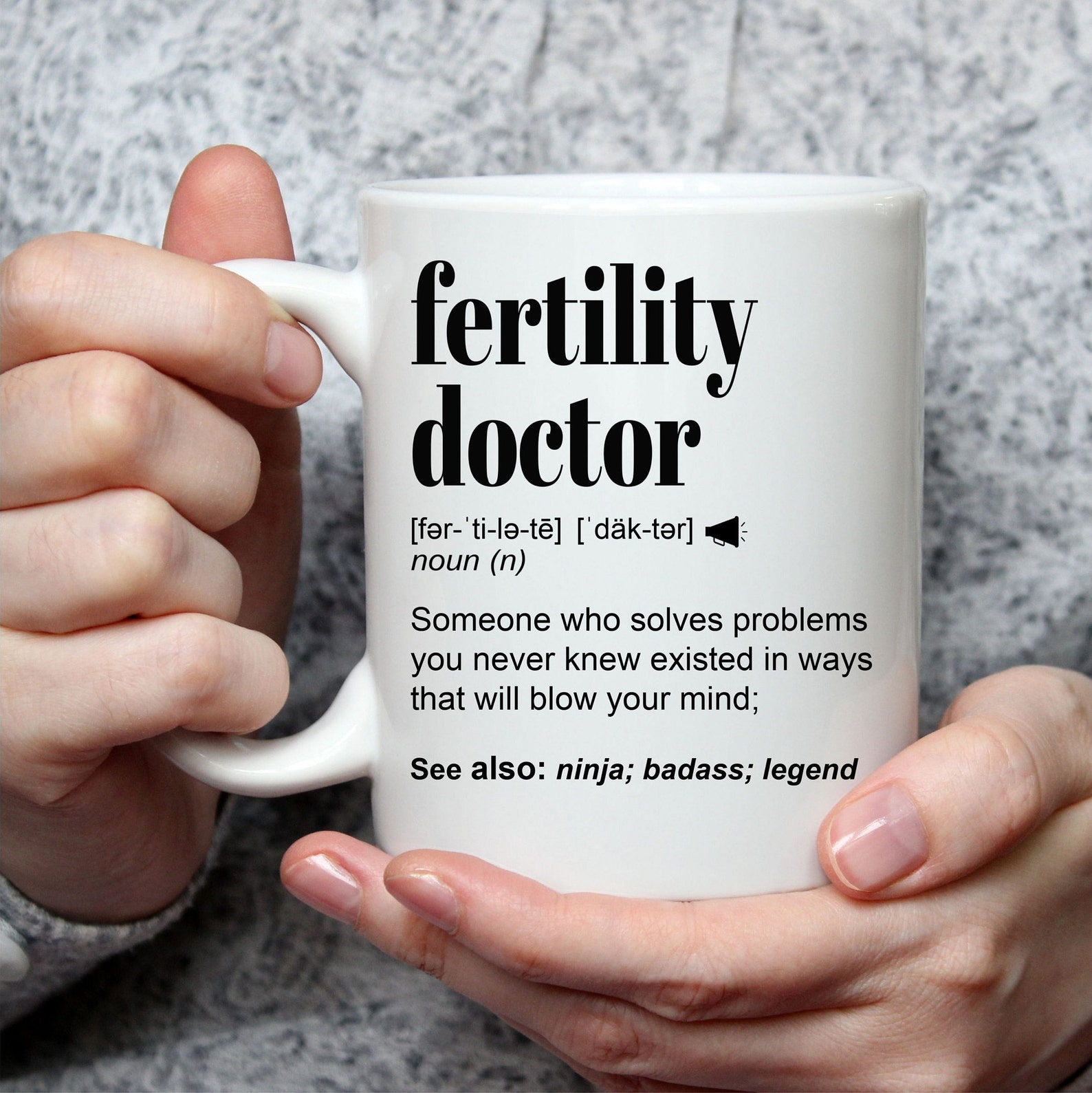 Fertility Doctor Gift Mug for Men and Women L for Birthday | Etsy