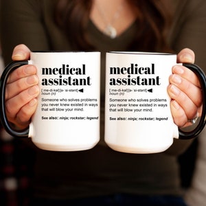 Medical Assistant Gift Mug L Physician Assistant L for Birthday ...