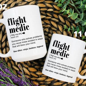 Personalized FLIGHT MEDIC For Birthday Christmas | Etsy