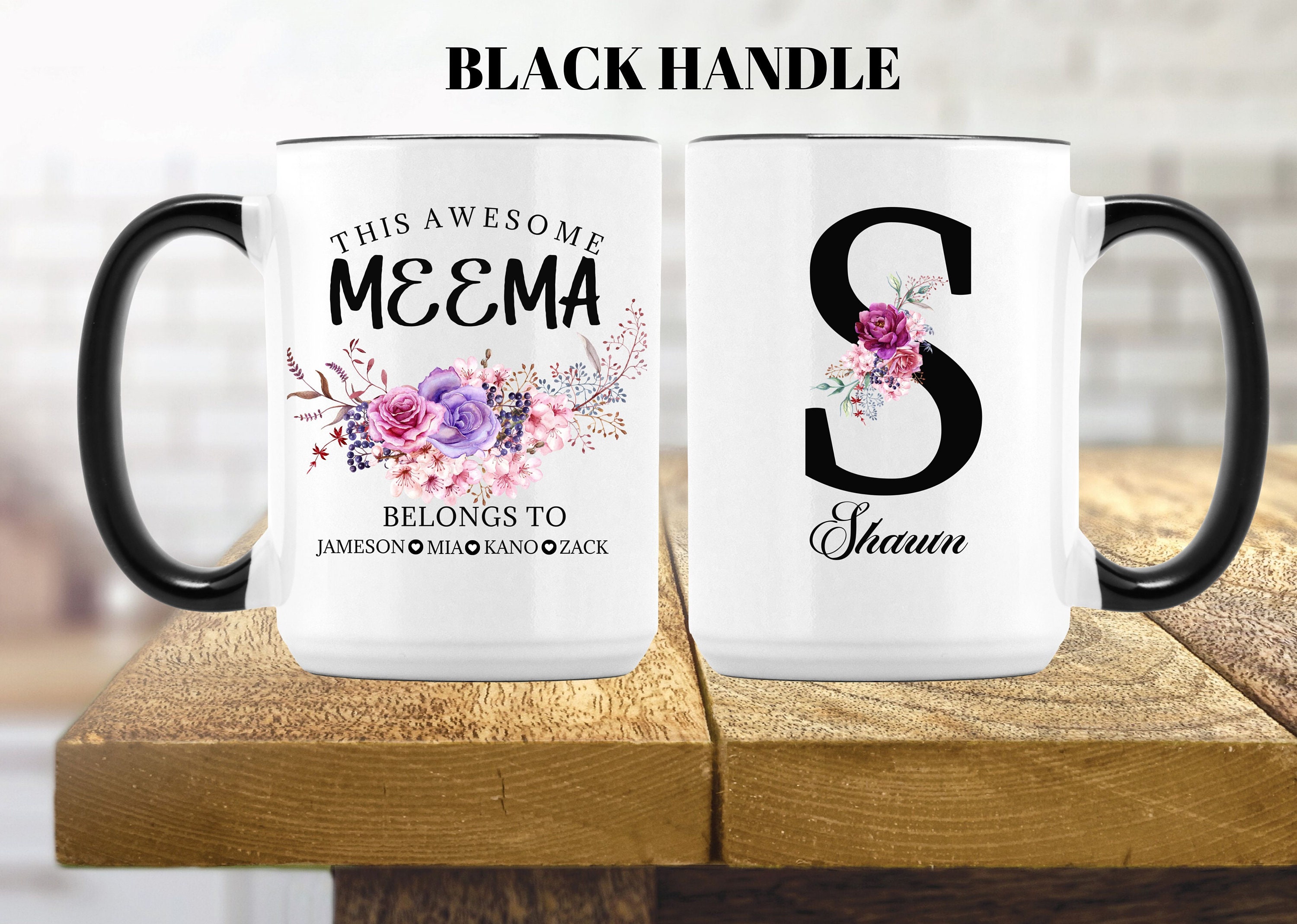 MEEMA Gift Mug Idea L This Awesome MEEMA Belongs to L From | Etsy