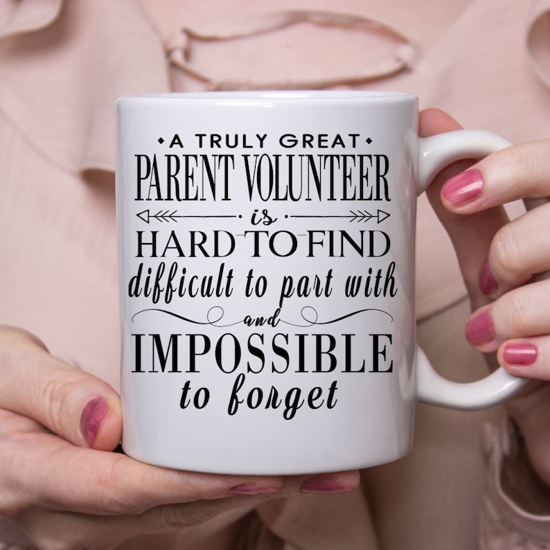 Parent Volunteer Appreciation Gift Mug L PTA Gifts L Classroom - Etsy