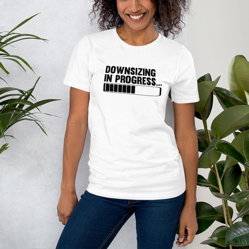 Downsizing Keto Shirt L Downsizing in Progress L for Diet - Etsy
