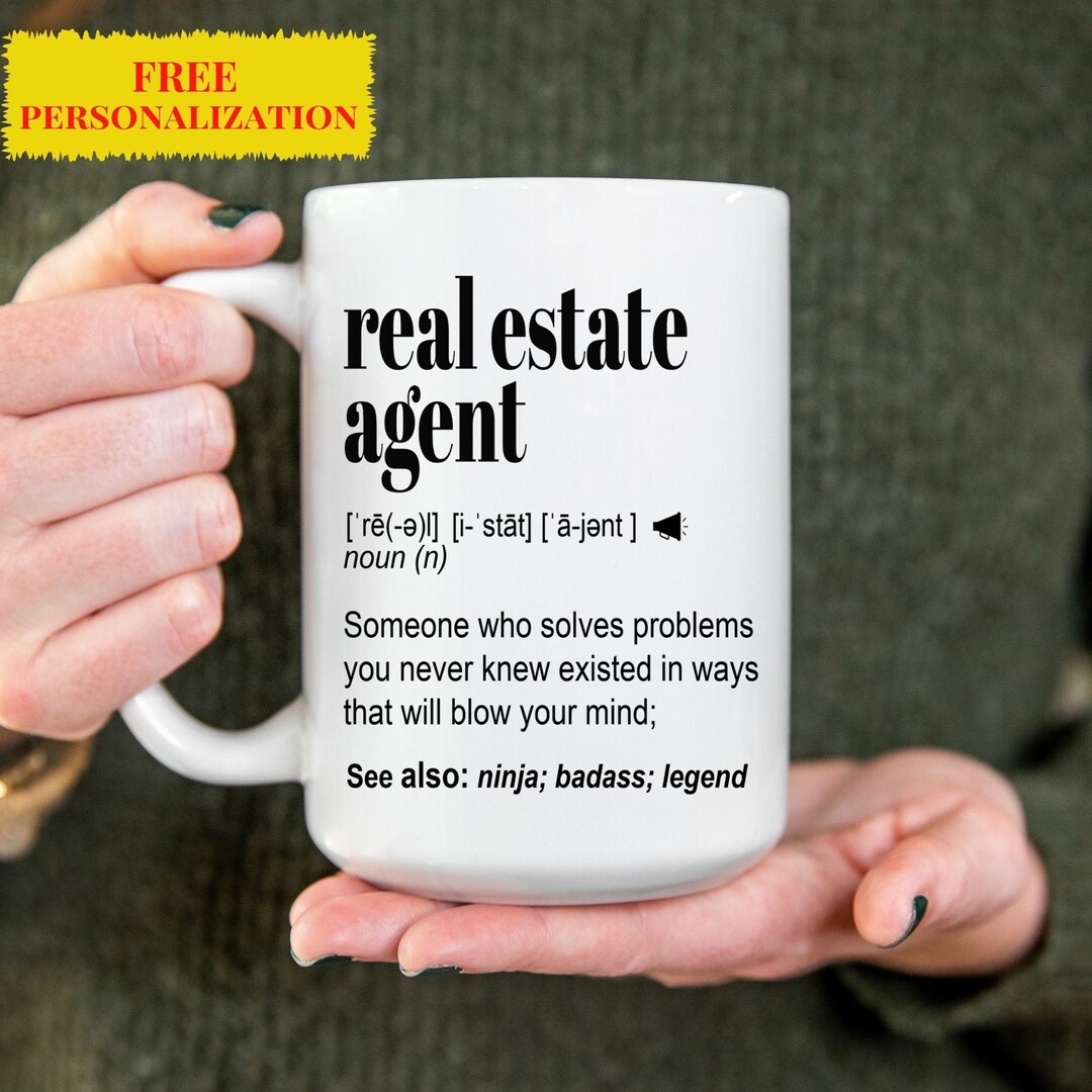 Real Estate Agent Gift Mug Fro Women and Men for Birthday - Etsy