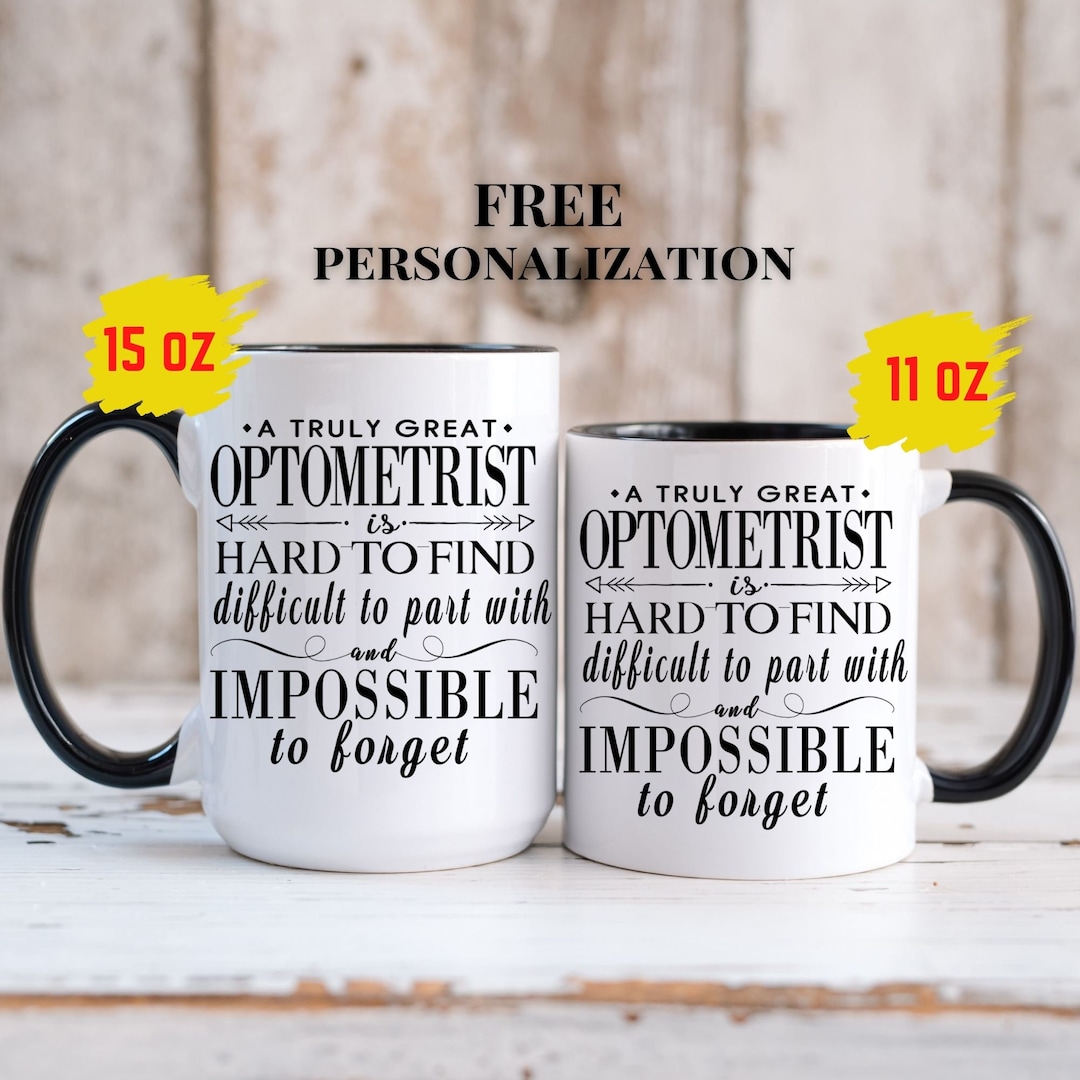 A Truly Great OPTOMETRIST Gift for Women and Men L Appreciation ...