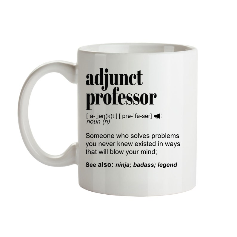 Best Adjunct Professor Gift Mug for Women and Men for - Etsy