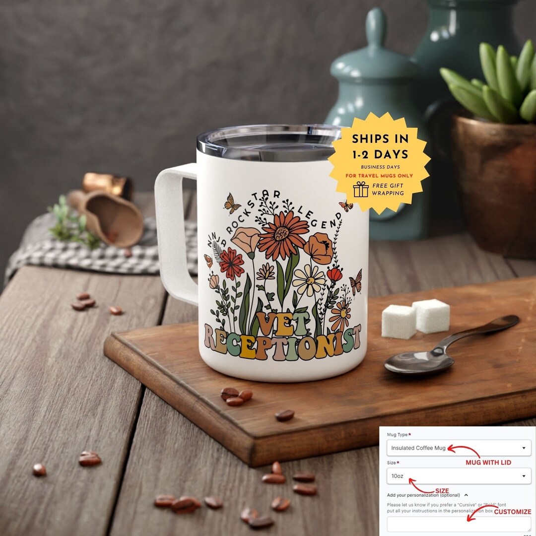 Vet Receptionist Week Gifts Wildflowers for Women Veterinary ...