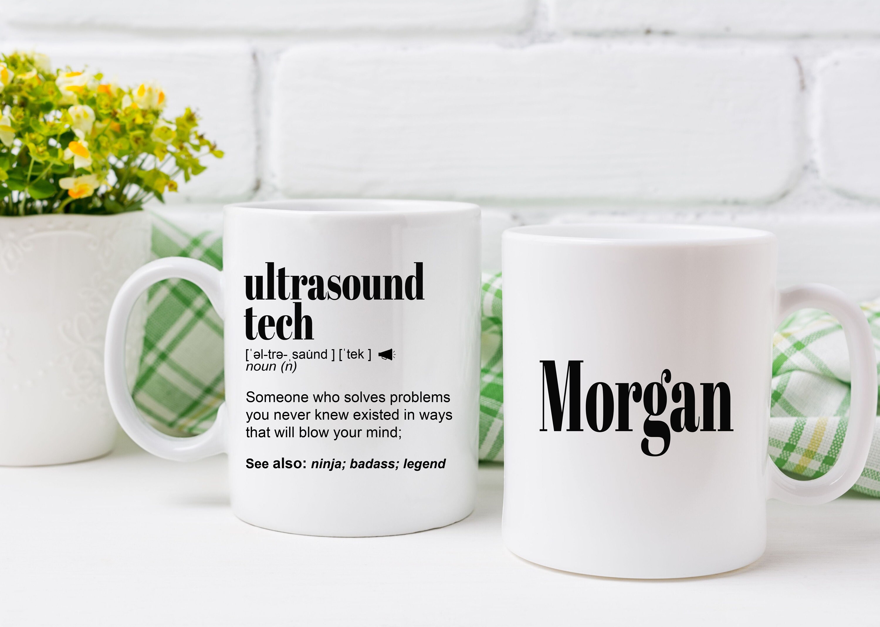 Best Ultrasound Tech Gift Mug for Women and Men for - Etsy