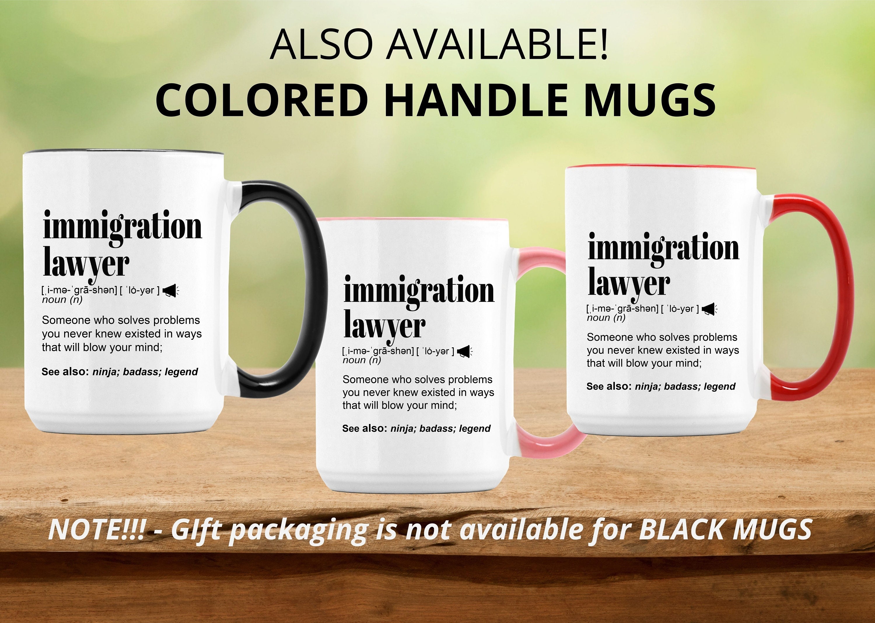 Funny IMMIGRATION LAWYER Gift Mug For Women and Men For | Etsy