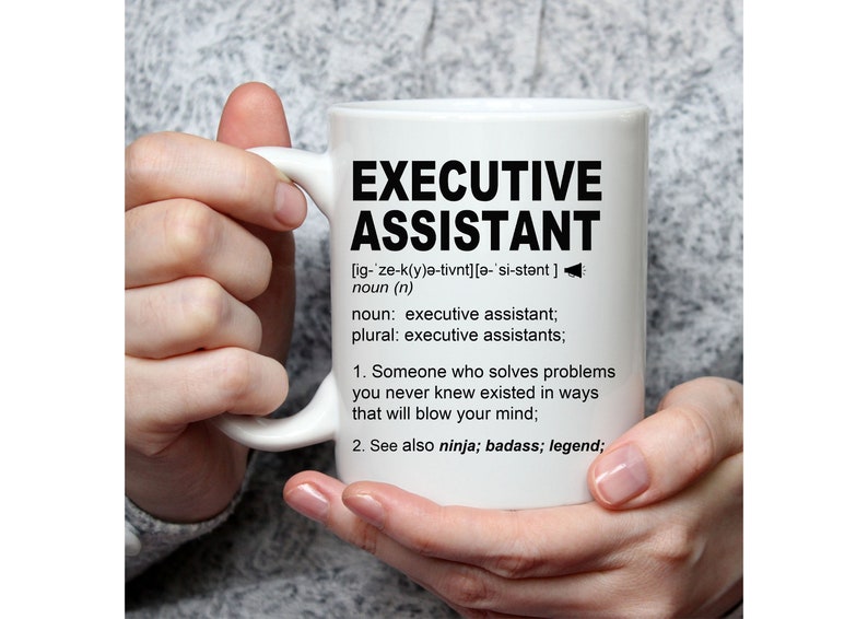 Funny Executive Assistant Gift Mug L Personalized Coffee Cup - Etsy