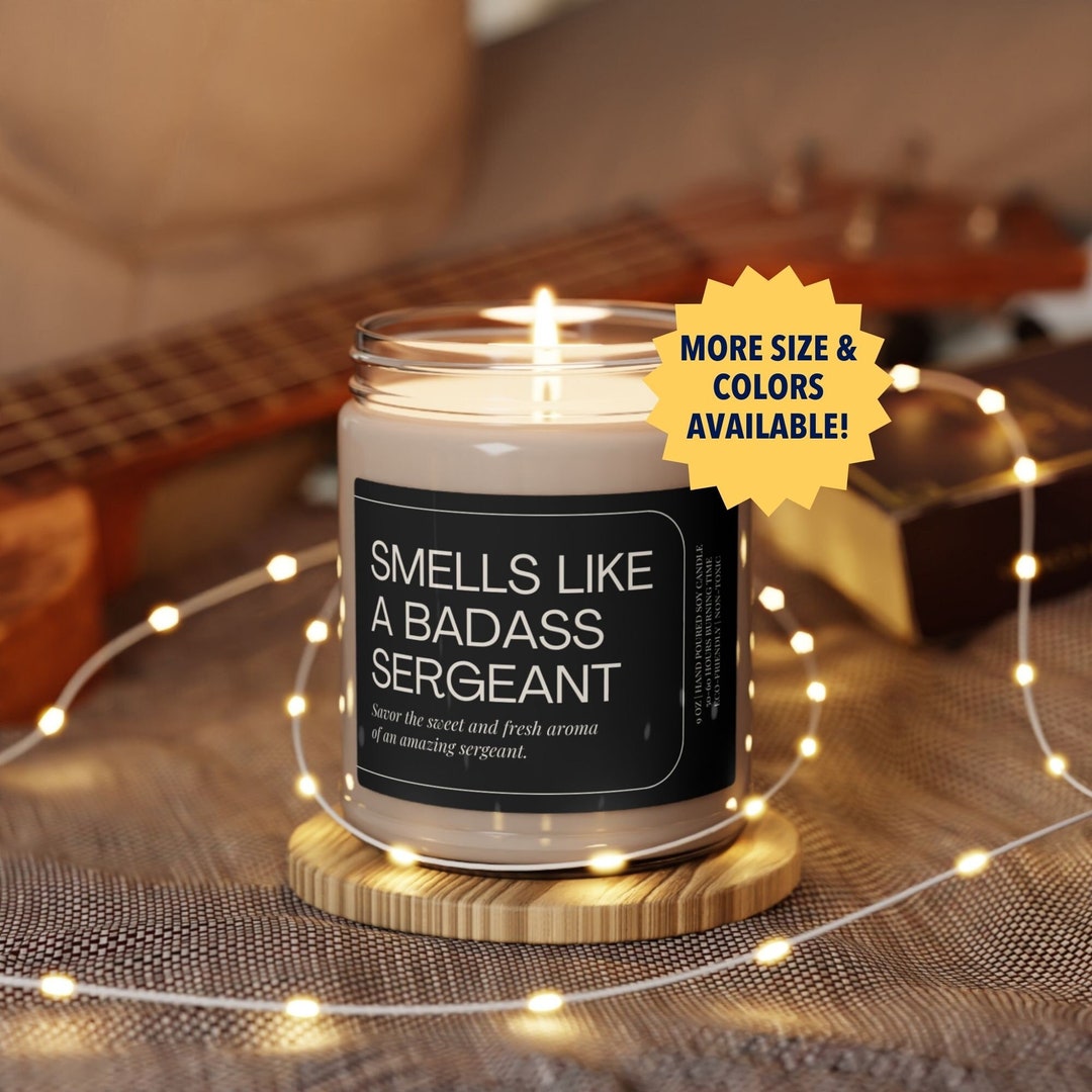 Funny Sergeant Gifts, Police Sergeant Promotion Gift for Men, Army ...